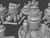 Free Stylized Food Set free 3D model | CGTrader