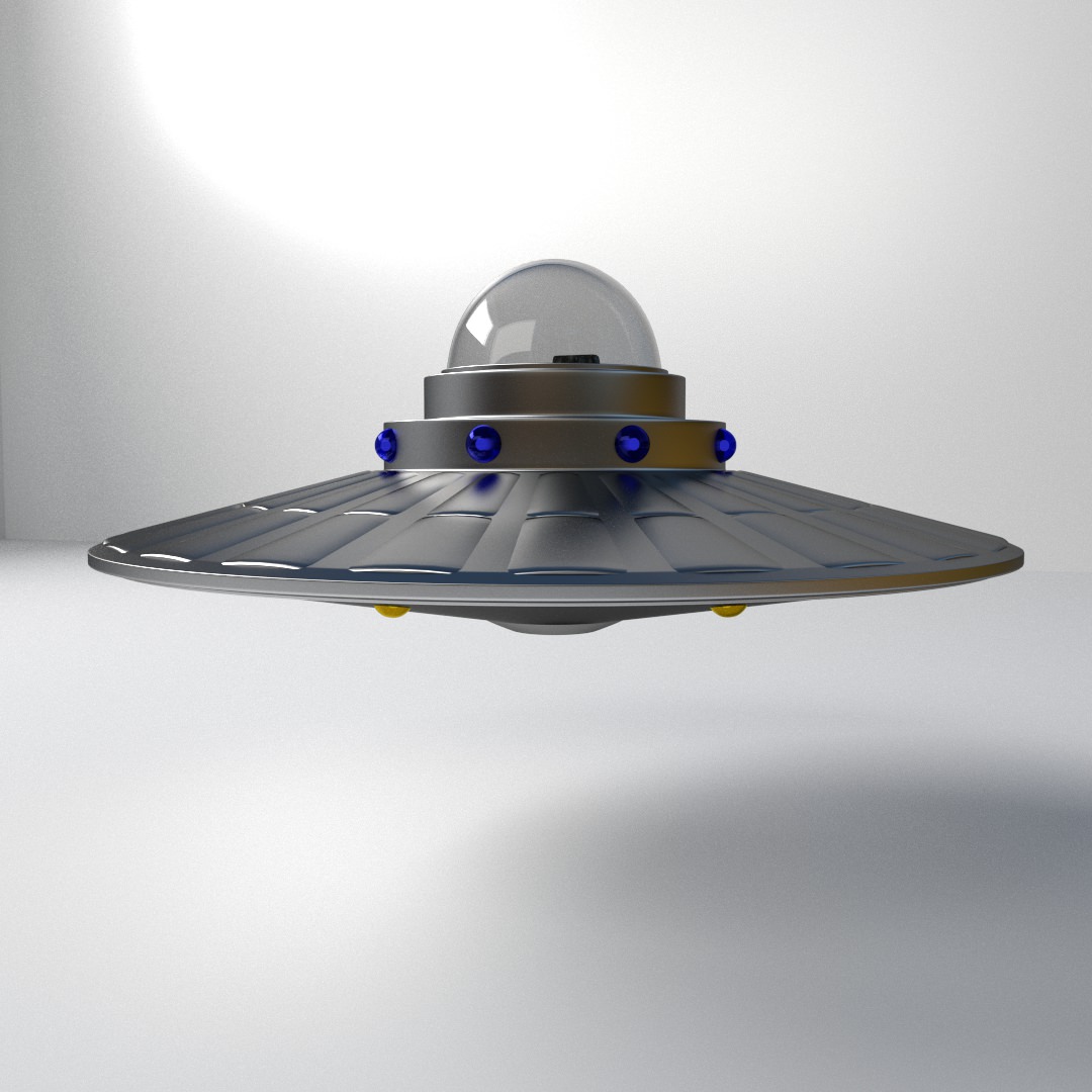 Flying Saucer 3D model | CGTrader