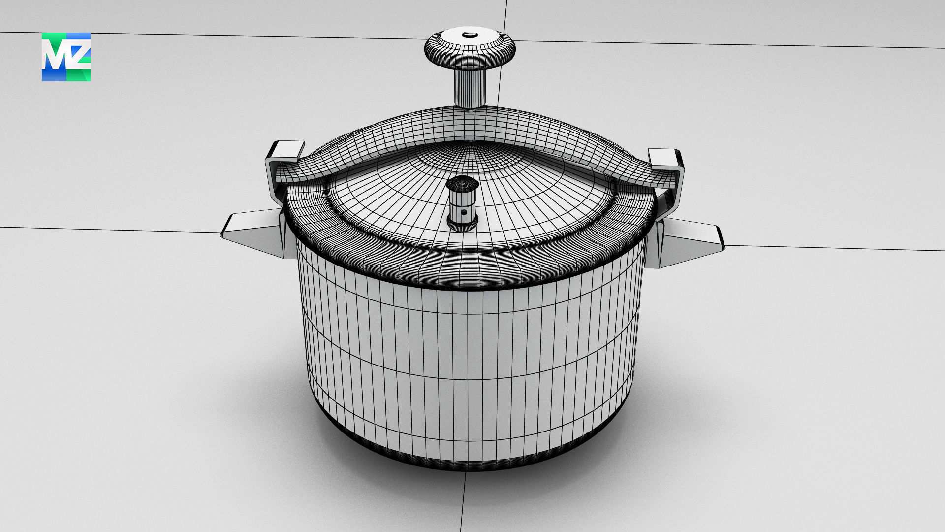 pressure cooker 3D model | CGTrader