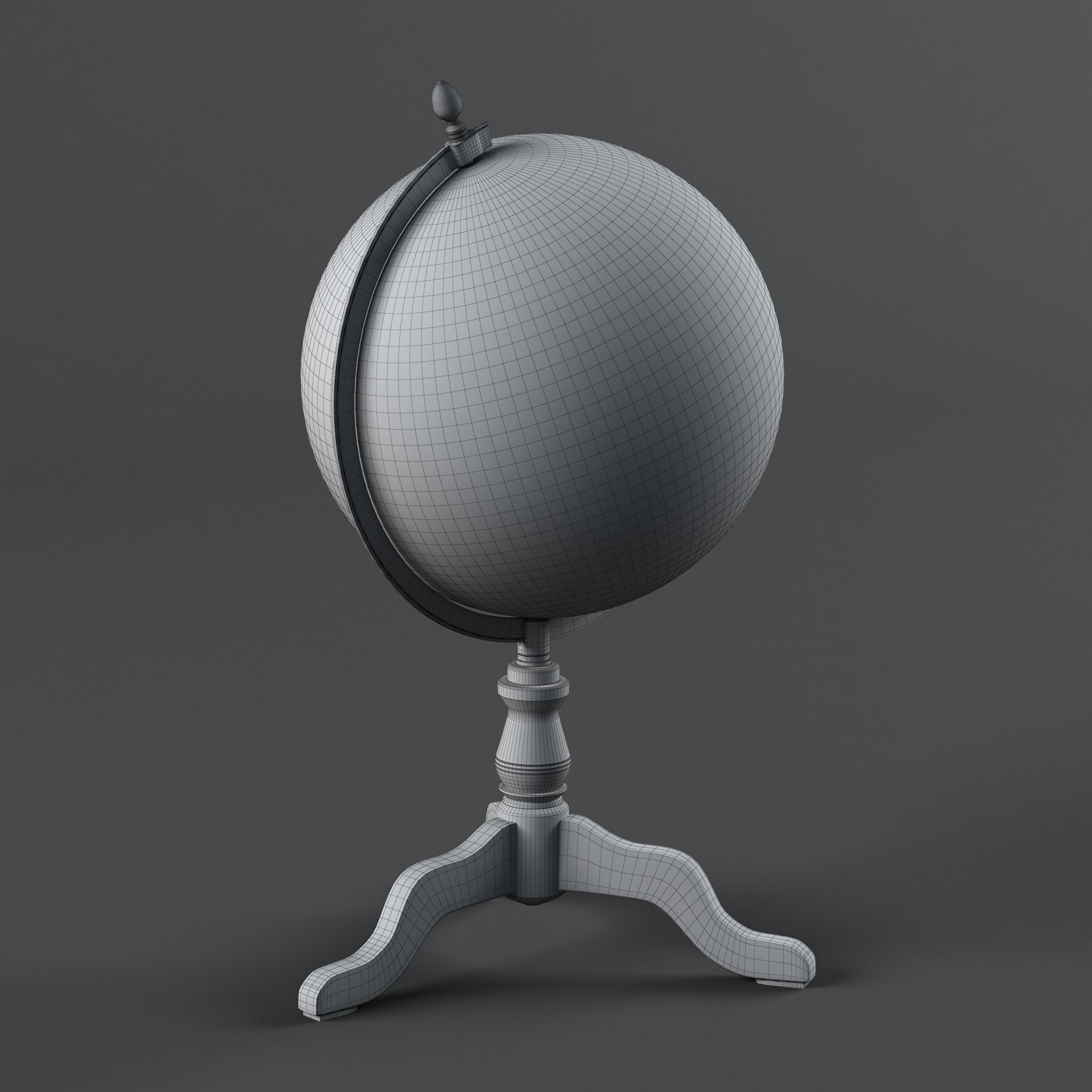 desktop globe 3D model | CGTrader