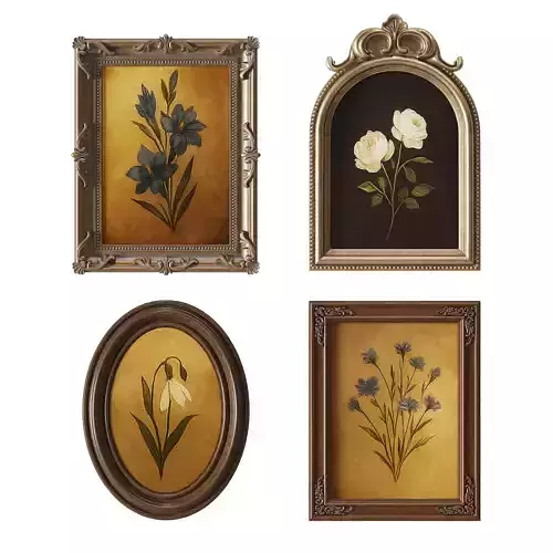 Picture Frames 04 3D model | CGTrader