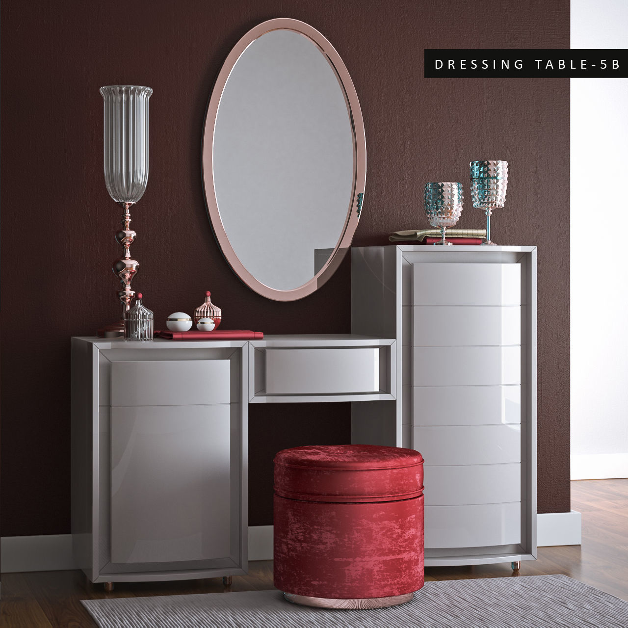 Dressing Table 3D model | CGTrader