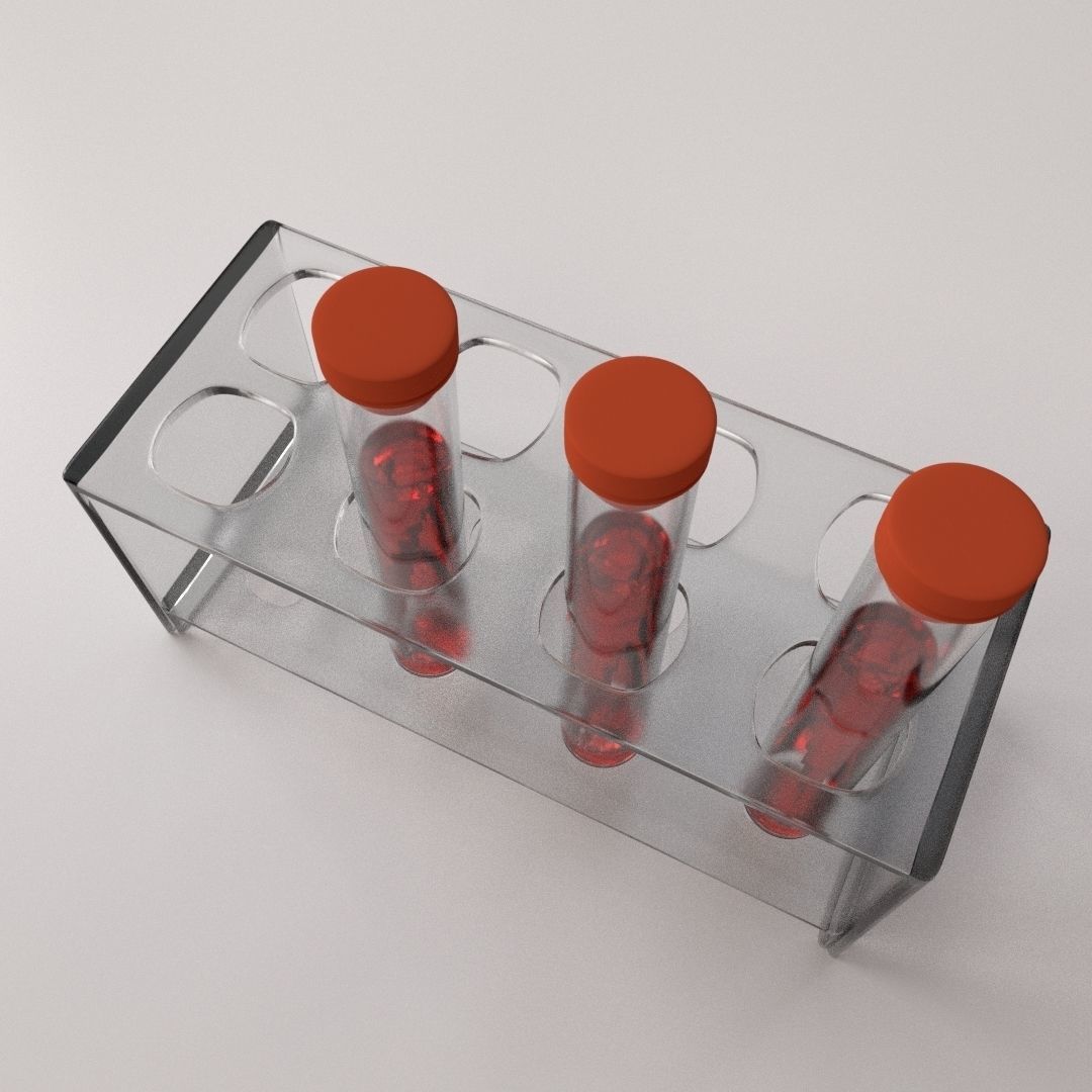 Blood Sample Tube 3D model | CGTrader