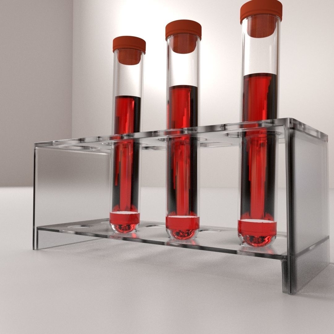 Blood Sample Tube 3D model | CGTrader