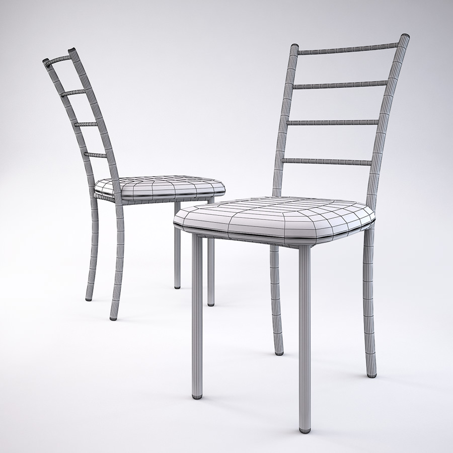 Metal Chair 3D model | CGTrader