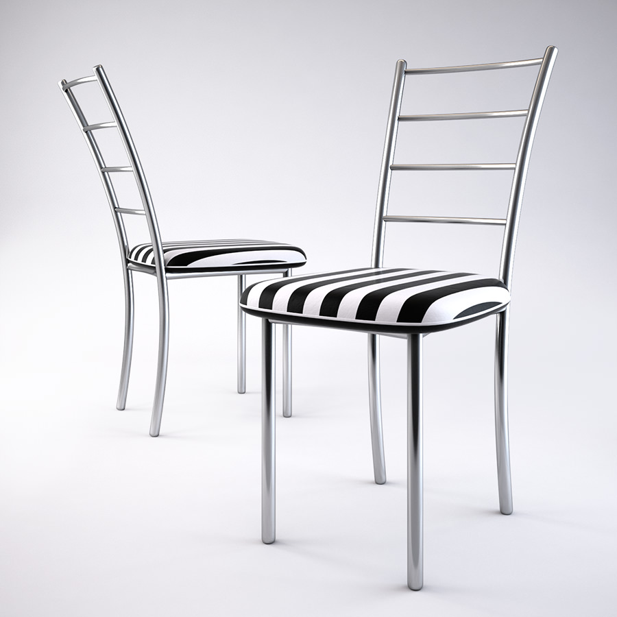 Metal Chair 3D model | CGTrader