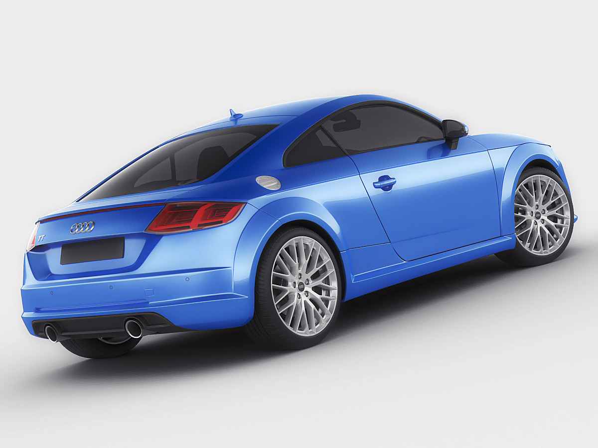 Audi TT 2015 3D model | CGTrader