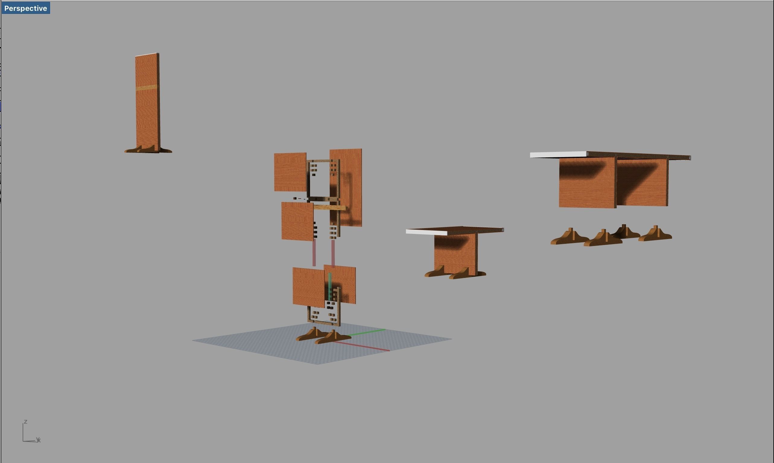 Grounded Classroom and Modular Wall 3D model | CGTrader