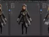Near Automata fanart PBR 8k free VR / AR / low-poly 3D model | CGTrader