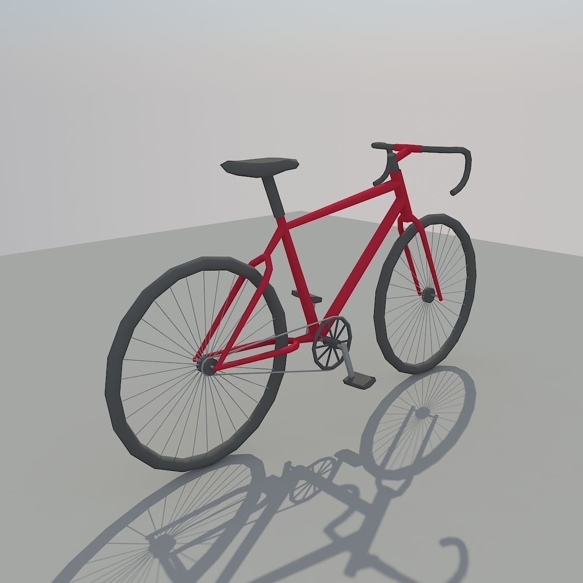 3D model Low Poly Bike bicycle VR / AR / low-poly | CGTrader