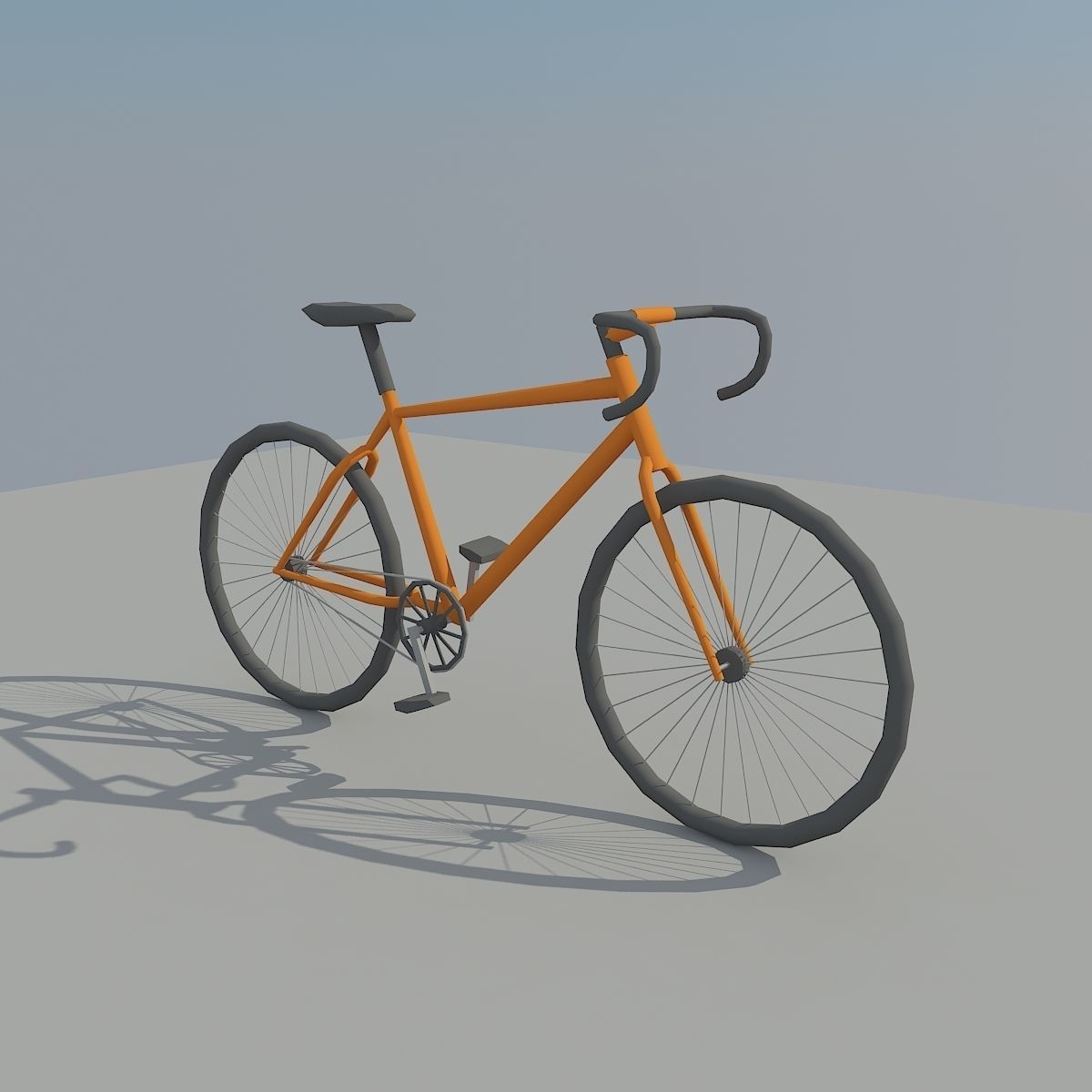 3D model Low Poly Bike bicycle VR / AR / low-poly | CGTrader