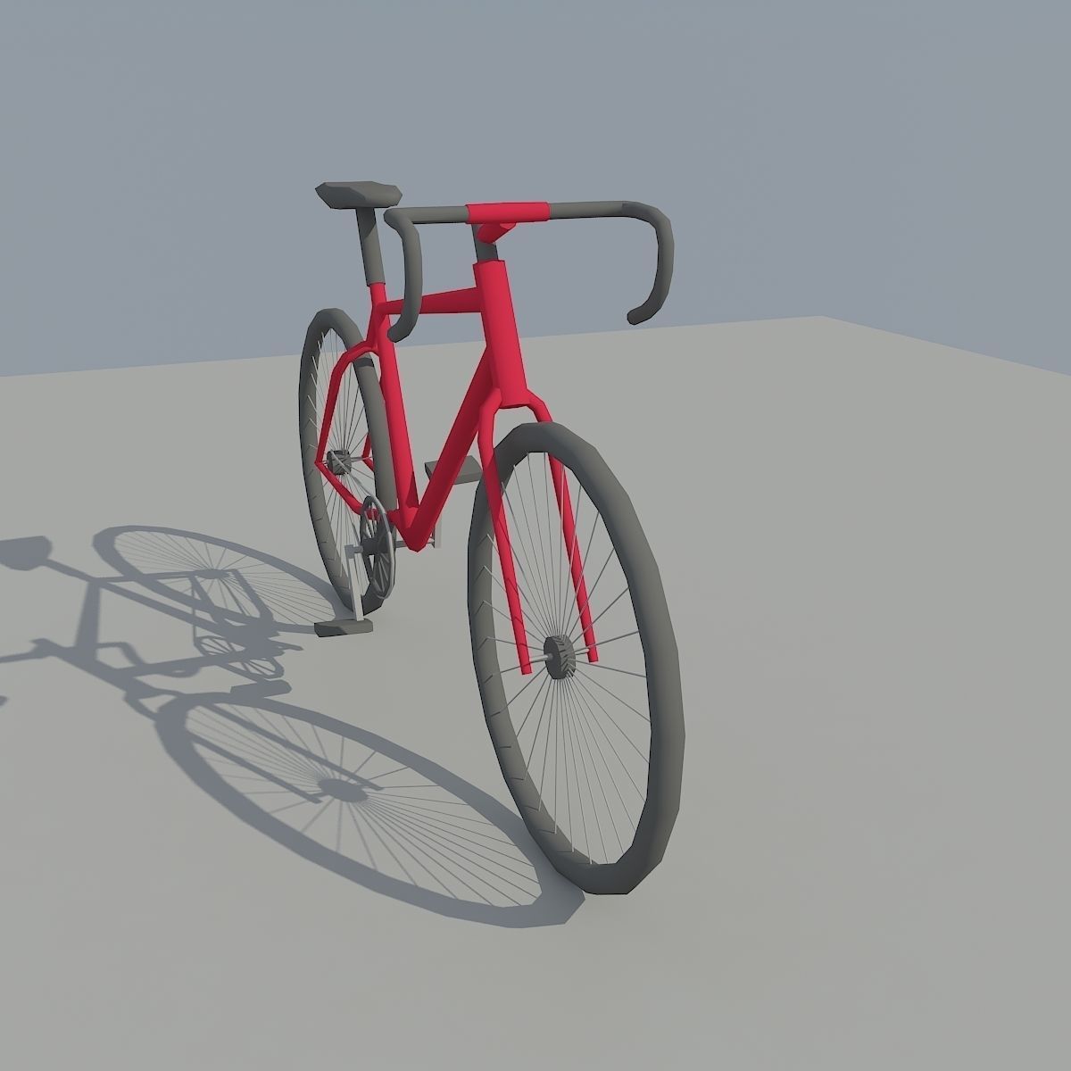 3D model Low Poly Bike bicycle VR / AR / low-poly | CGTrader