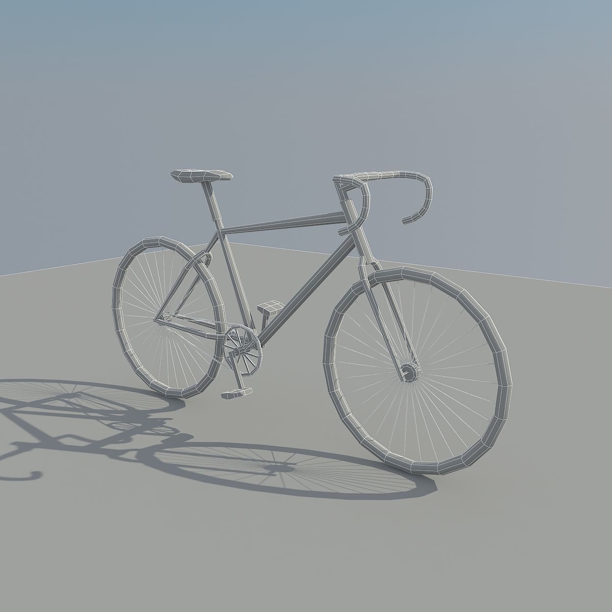 3D model Low Poly Bike bicycle VR / AR / low-poly | CGTrader