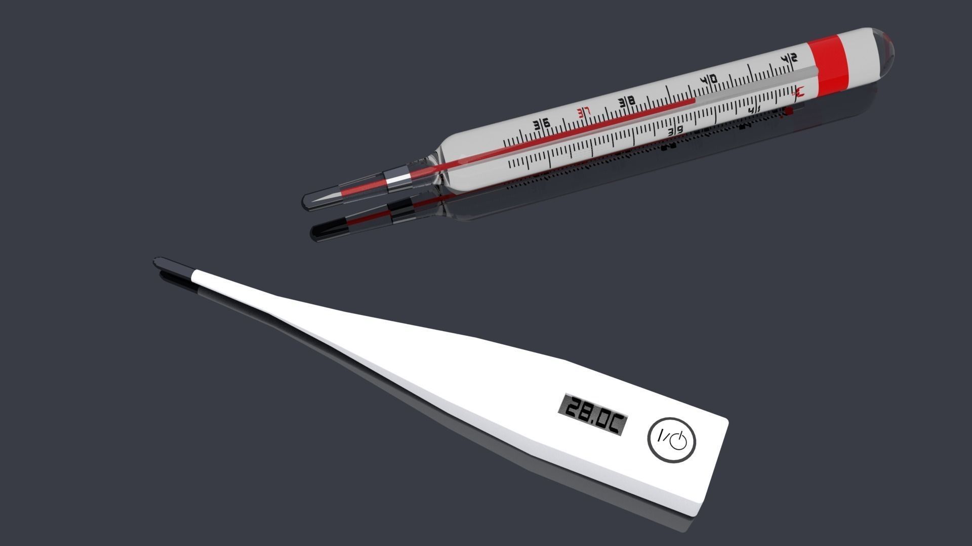 THERMOMETERS thermometer 3D model | CGTrader