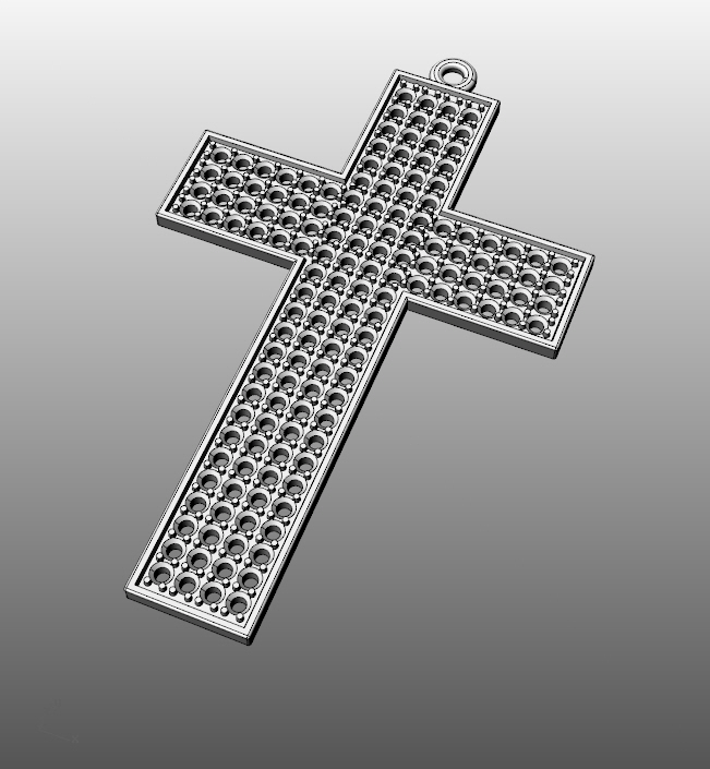 Cross 3D Model 3D printable .stl .3dm - CGTrader.com