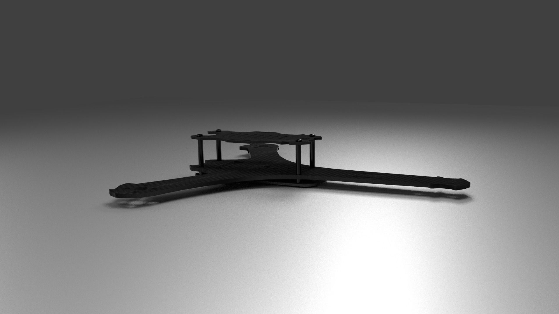 Baby tricopter frame 3D model | CGTrader