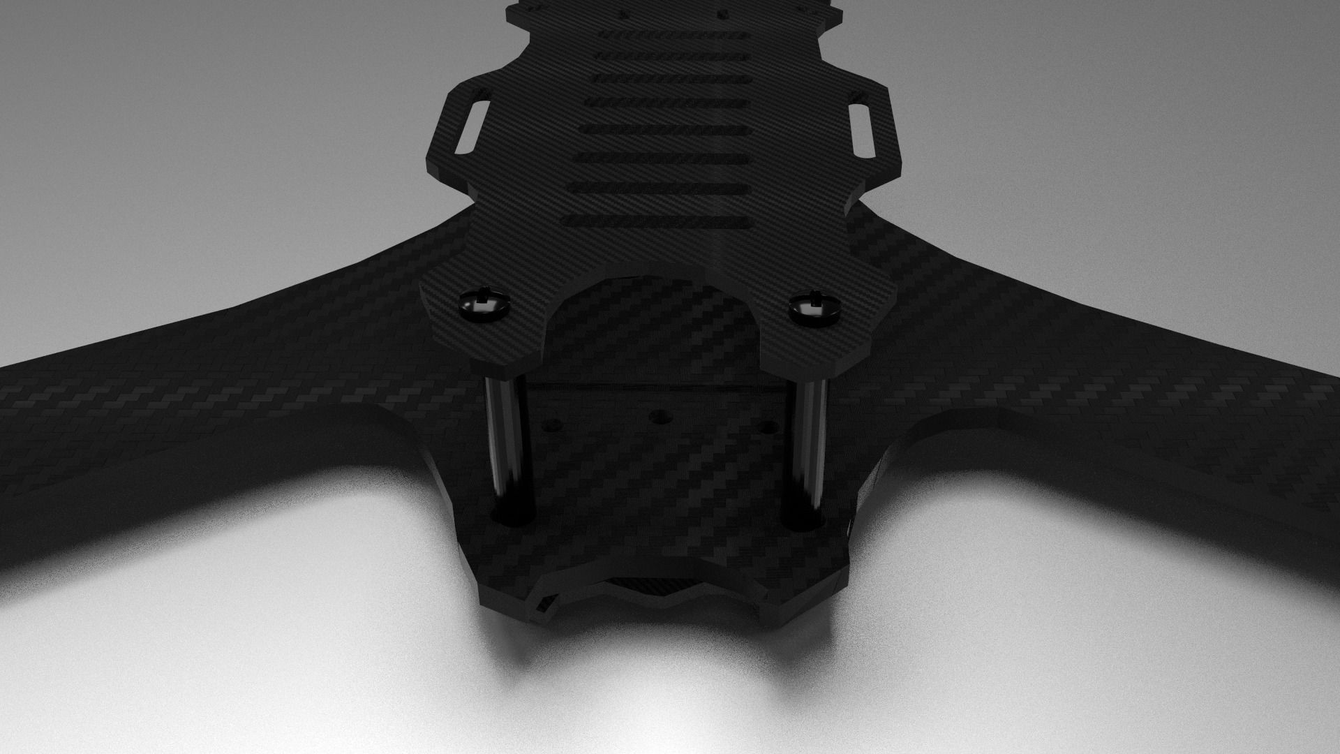 Baby tricopter frame 3D model | CGTrader