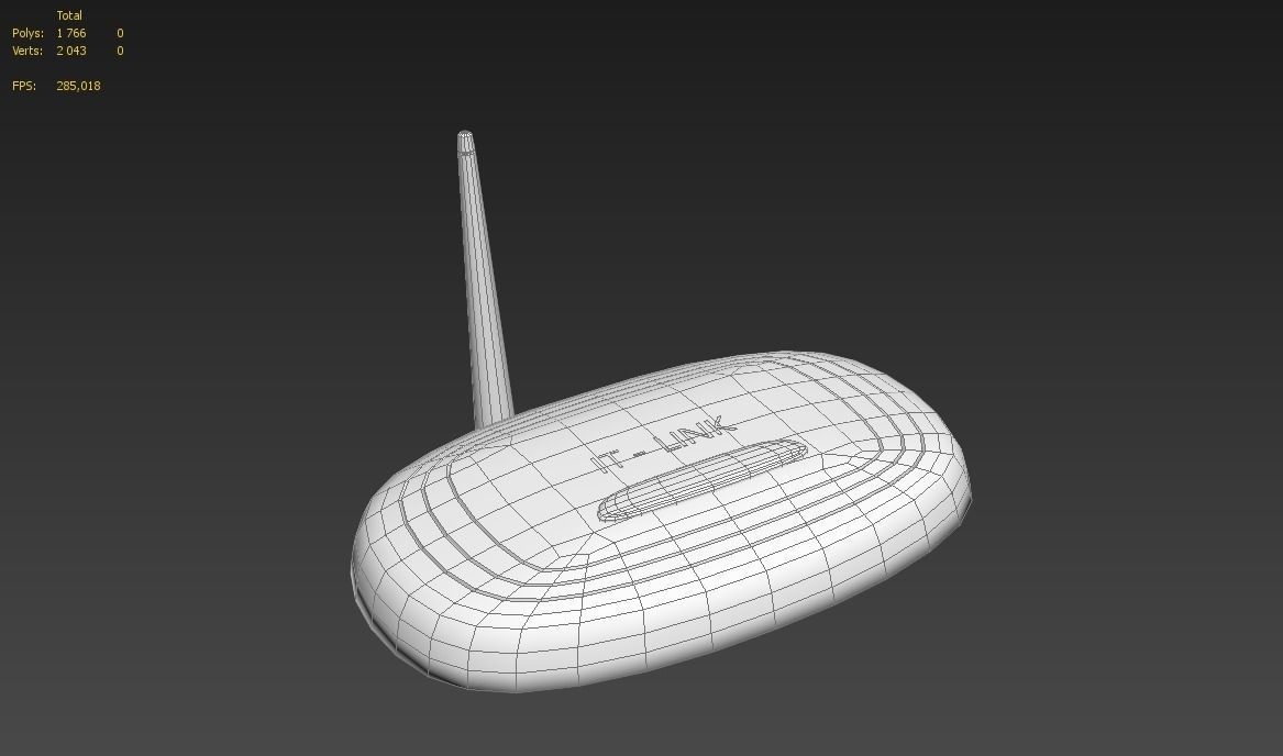 3D model Router - Modem VR / AR / low-poly | CGTrader