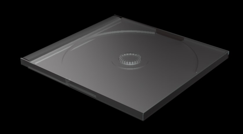 cd cover free 3D model | CGTrader