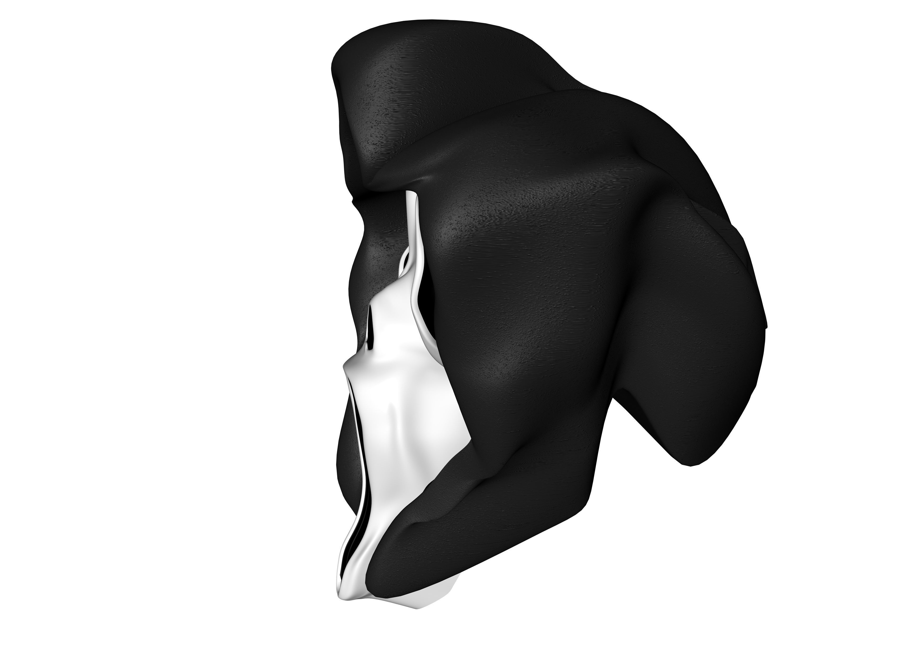 scream face 3D Model 3D model | CGTrader