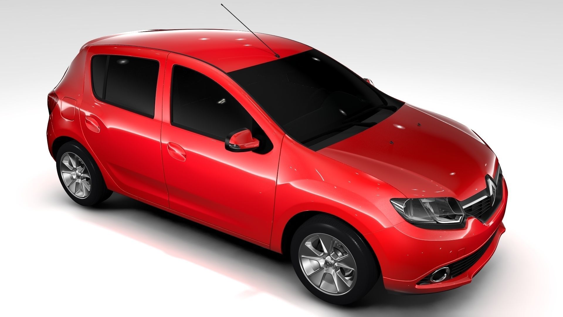 Renault Sandero 2015 3D model | CGTrader