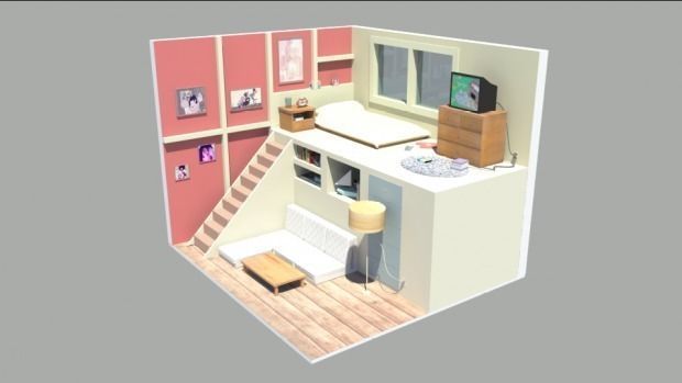 Steven Universe Room free 3D model | CGTrader
