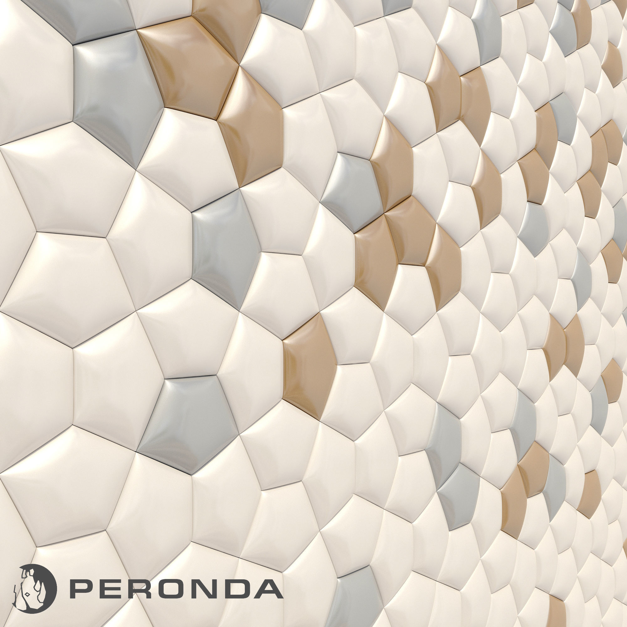 Harmony Peronda Wall Tile 3D model | CGTrader