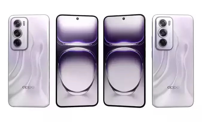 Oppo Reno 12 Pro All Colors High Poly 3D model | CGTrader