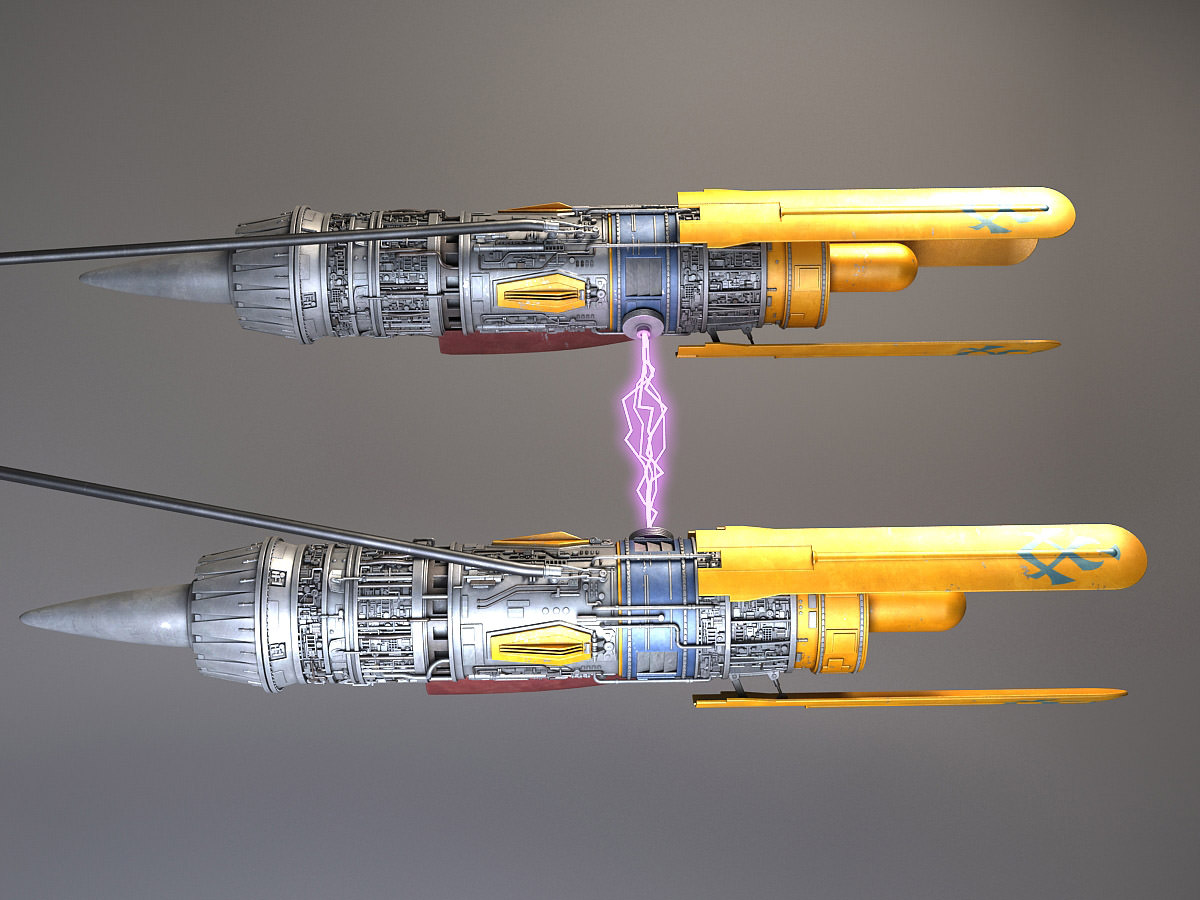 Star Wars Anakin pod racer 3D model | CGTrader