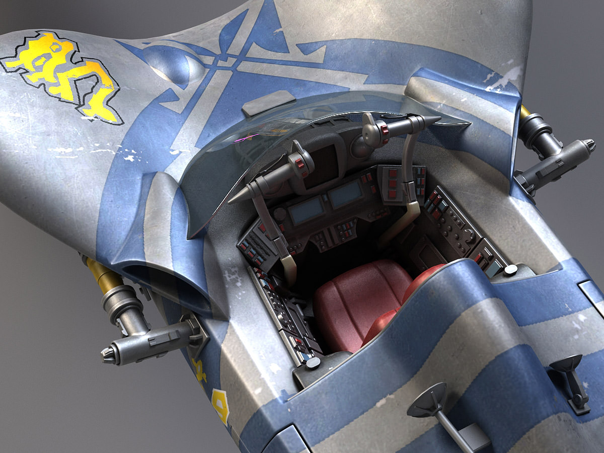 Star Wars Anakin pod racer 3D Model .max .obj .3ds .fbx .c4d .lwo .lw ...