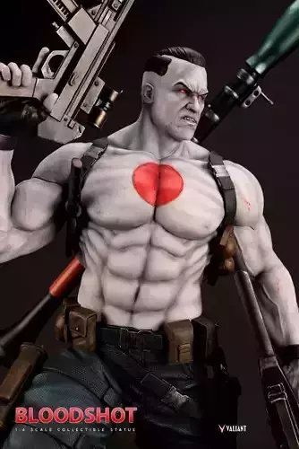 Bloodshot 1-4 Scale Statue 3D model 3D printable | CGTrader