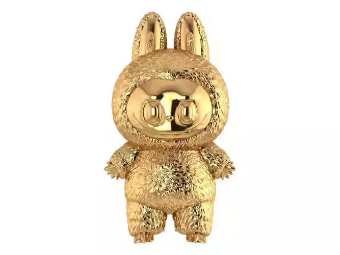 Labubu Monster 3D model 3D printable | CGTrader