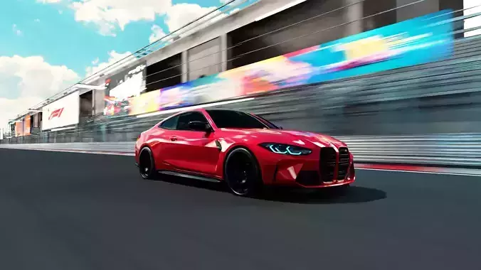 Race Track High Detail 3D Model Modeled with Blender 3D model | CGTrader