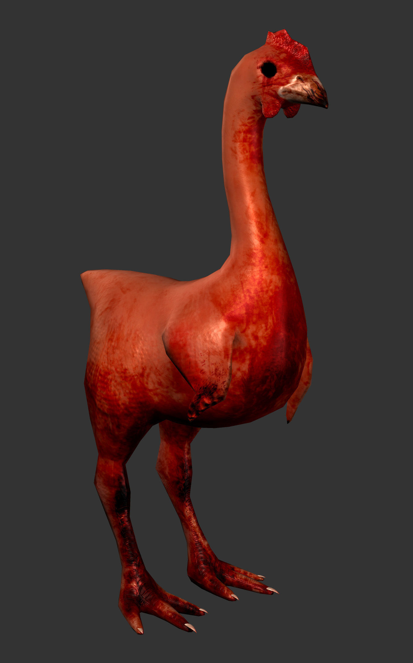 3D model Zombie Chicken VR / AR / low-poly | CGTrader