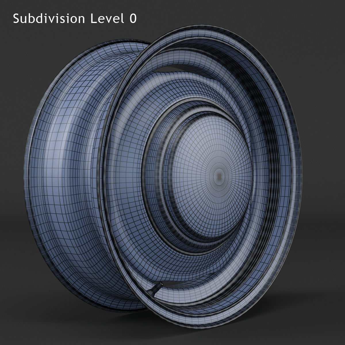 Steel Rim 3D model | CGTrader