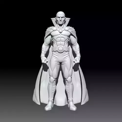 Saitama One Punch Man Character Bust 3D model 3D printable | CGTrader