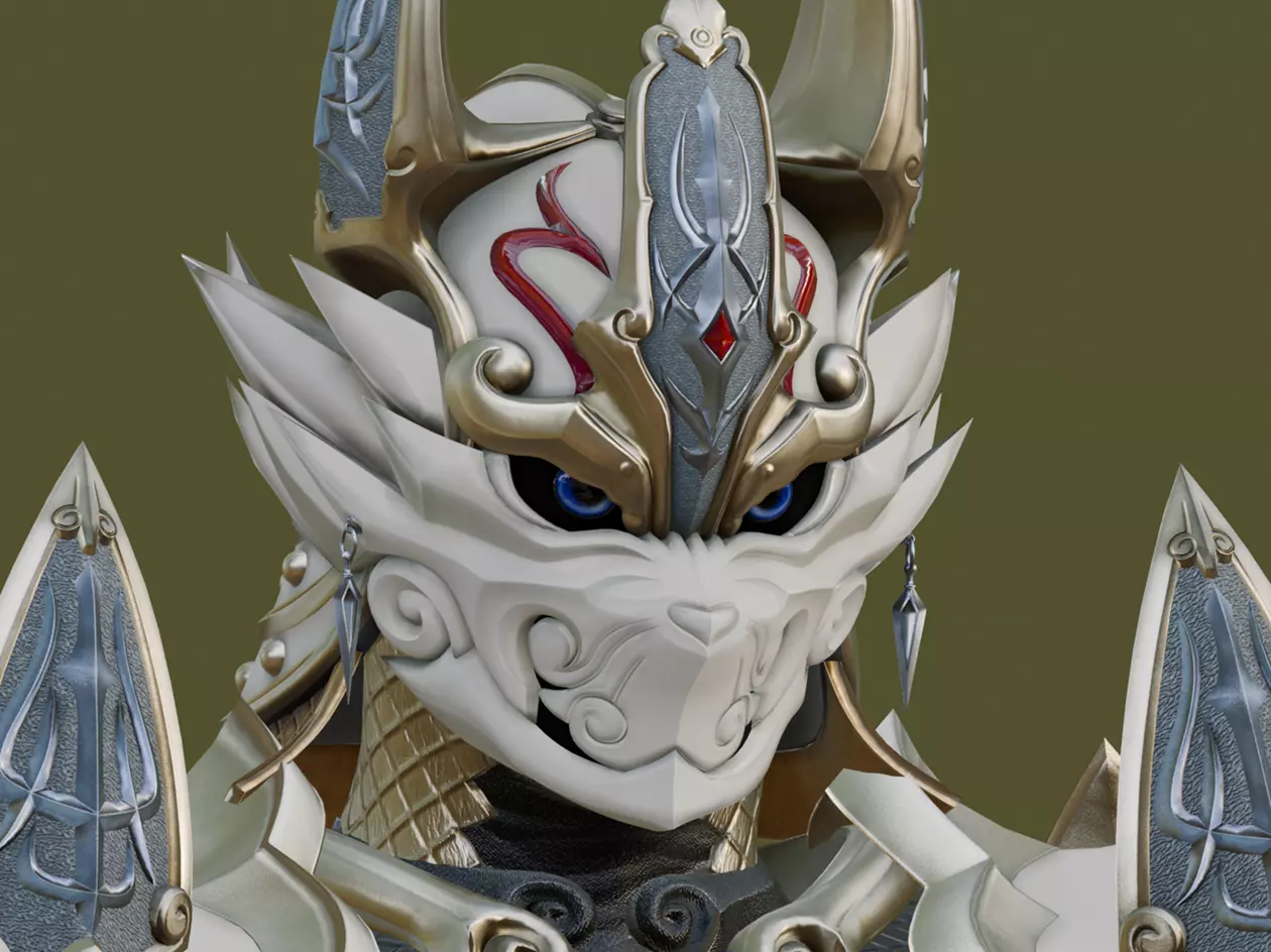 3D model GARO Byakuya Kishi Dan VR / AR / low-poly | CGTrader