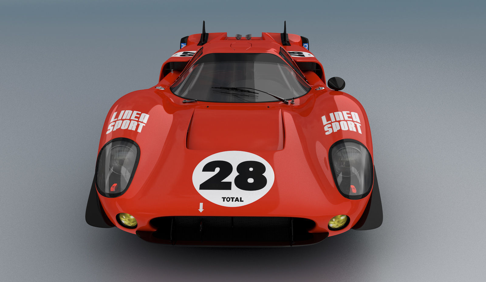 Lola MK III T70 Racing Car 3D model | CGTrader