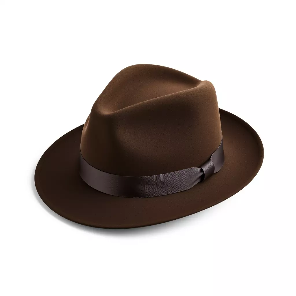 3D model Classic Fedora Hat 3D Model VR / AR / low-poly | CGTrader