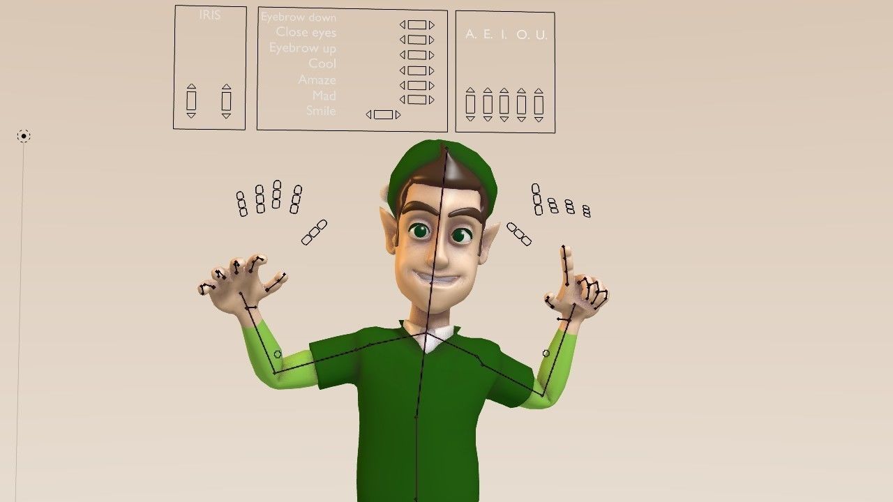 3D model Cartoon Elf rigged - blender only VR / AR / low-poly | CGTrader