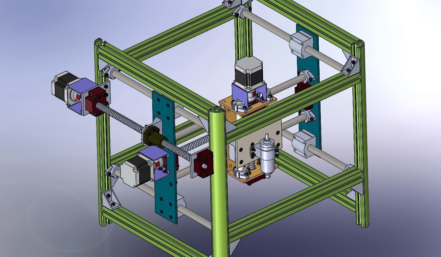 mini CNC machine 3D model | CGTrader