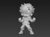 Chibi Arc-Reactor Armored Hero High-Detail 3D Character Model 3D model ...