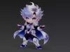 Chibi Lunar Arcane Guardian Fantasy Sci-Fi 3D Character Model 3D model ...