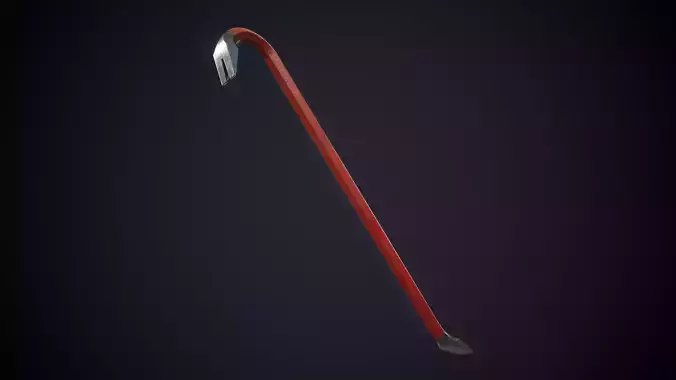 3D model Steel Crowbar VR / AR / low-poly | CGTrader