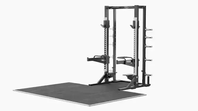 Technogym Half Rack Pure 3D model | CGTrader
