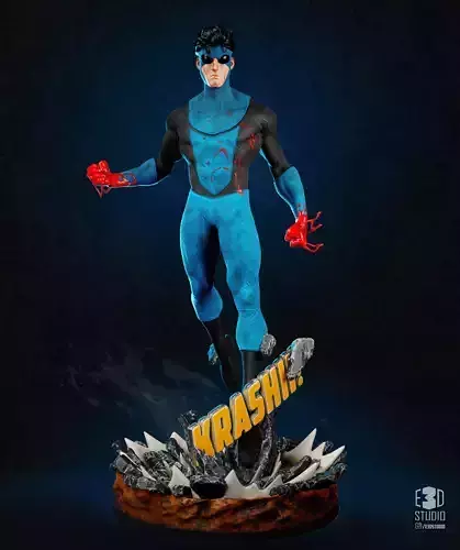 Mark Invincible 3D Printable Statue 3D model 3D printable | CGTrader