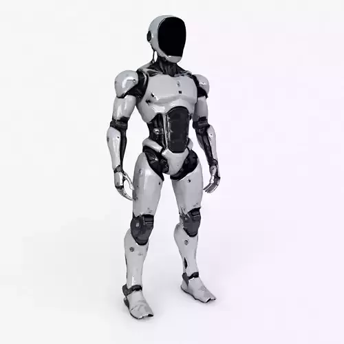 3D model Humanoid Robot Rig VR / AR / low-poly | CGTrader