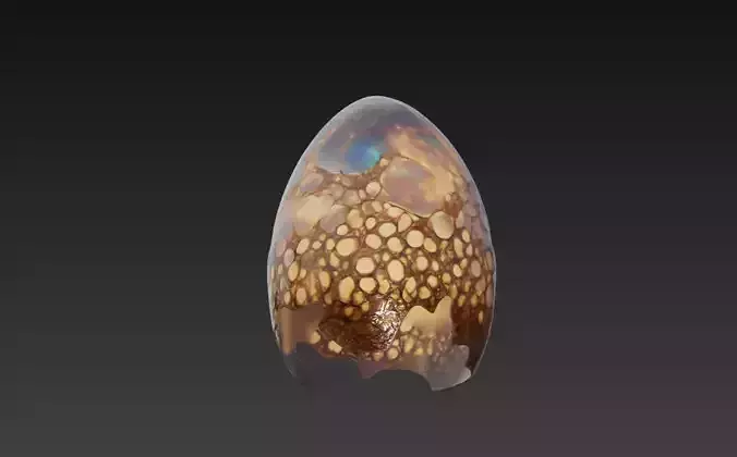 Magic flower - Botanical Designs Magical plants Stylized 3D model ...