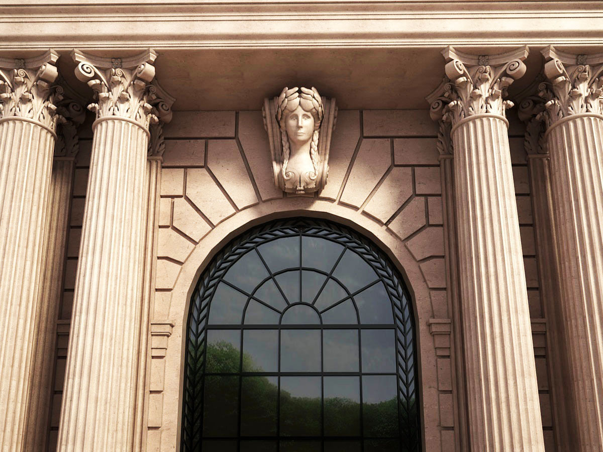 Bowen building 3D model | CGTrader