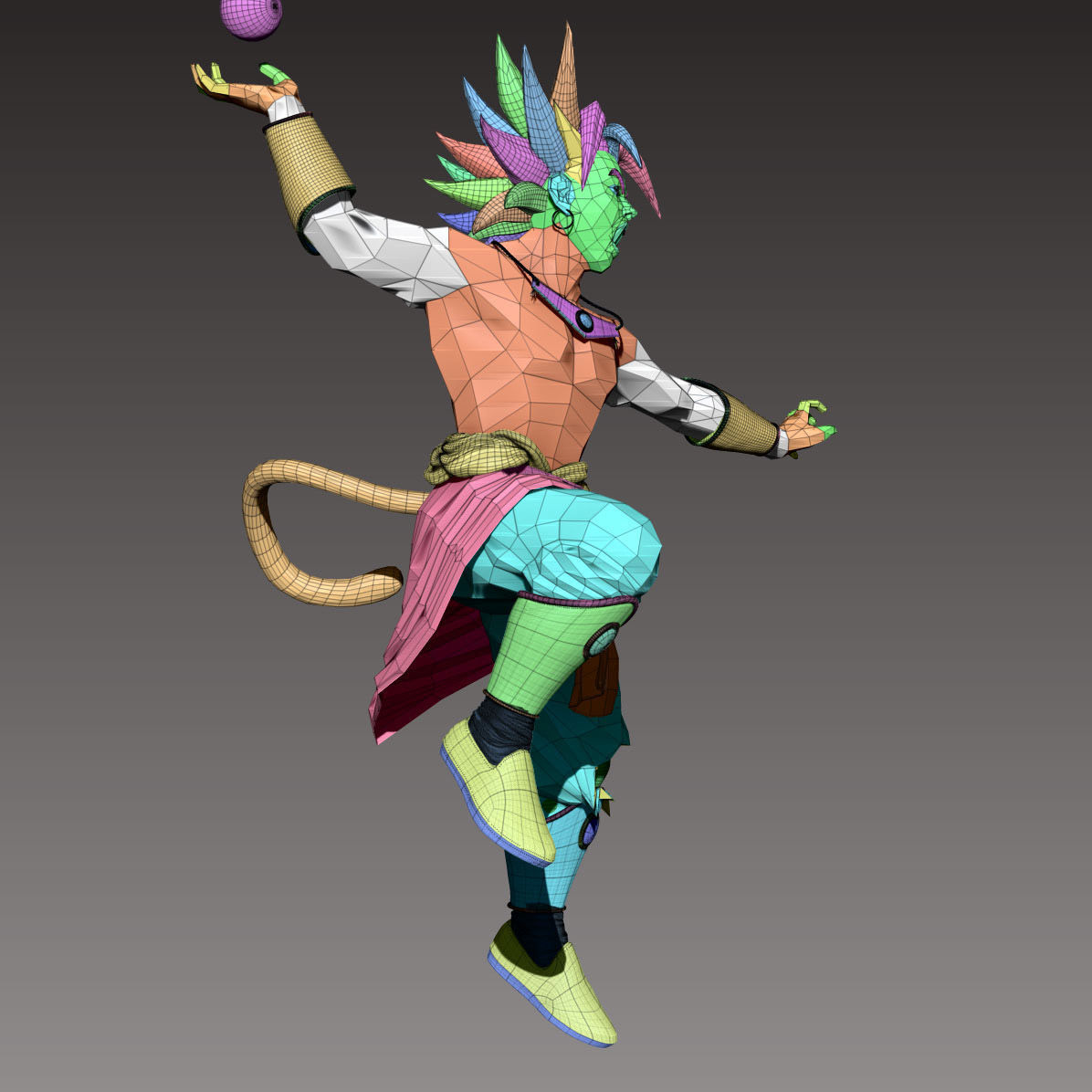 Broly and Goku Transform 3D model | CGTrader